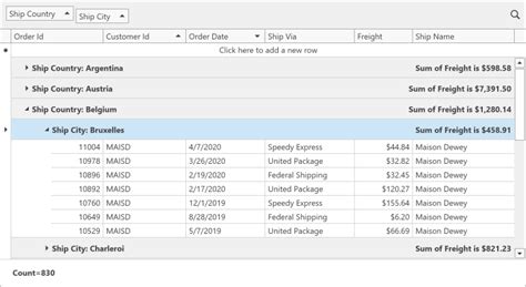 lesson 5 display summaries wpf controls devexpress documentation
