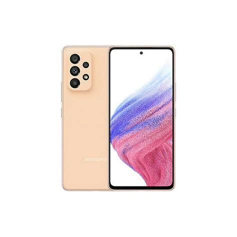 Samsung Galaxy A53 5g En Durazno Smartphone Con 8gb De Ram Y 128gb