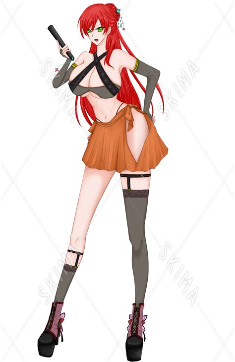【立ち絵】和服の女性【表情差分9種類 和服レイヤー1種類】 スキマ イラスト依頼・キャラ販売ならskima