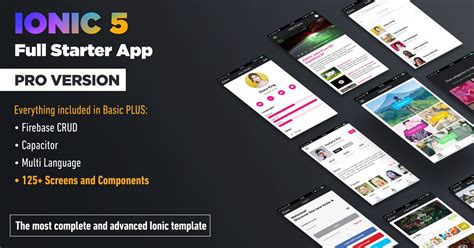 best ionic templates learn ionic framework