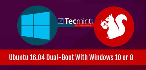 how to install ubuntu alongside with windows 10 or 8 in