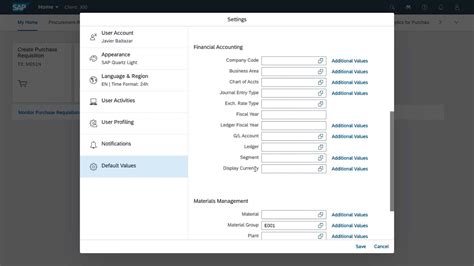 setting default values in your sap fiori launchpad youtube