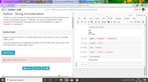 python programming assignment cloudxlab discussions
