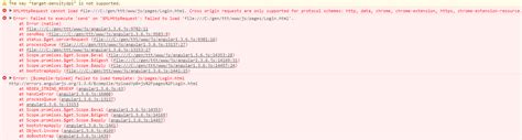 javascript cross origin request error in cordova while using ng route