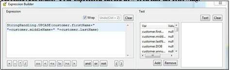 how to create tmap expressions using tmap component in talend