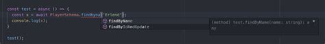 node js how to achieve strongly typed static schema