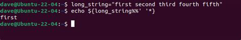 how to manipulate strings in bash on linux