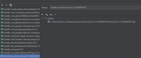 gradle only adds classes jar not adding sources jar to dependencies