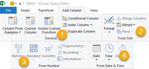 power query editor xl n cad