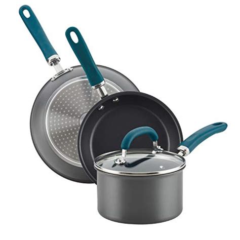 Rachael Ray Create Delicious Hard Anodized Nonstick Cookware Pots And