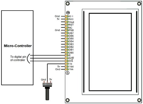 st7290 graphical lcd serial mode lcd dc circuit