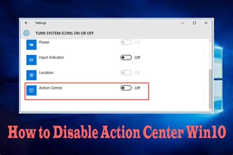 How To Disable Action Center Windows 10 [complete Guide] Minitool