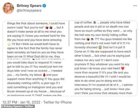 Britney Spears Releases New Statement To Jamie Lynn Saying She Treated