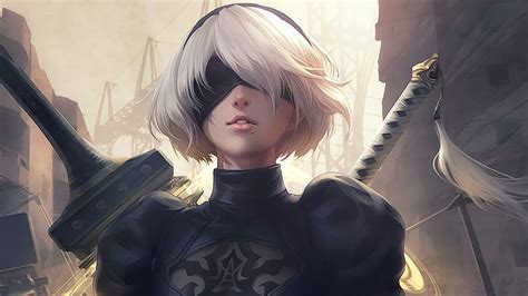 2560x1440 2b Nier Automata 1440p Résolution Anime Et Arrière Plans