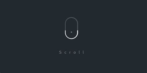magic mouse scroll down icon codemyui