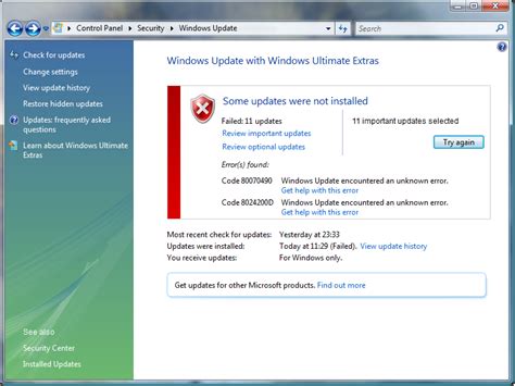 how to fix windows update errors windows error help