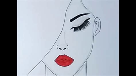 تعلم رسم وجه من الامام خطوة بخطوة تعليم كيفية الرسم بقلم الرصاص