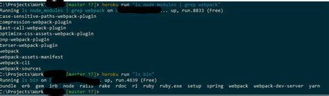 heroku error command webpack not found · issue 512 · rails