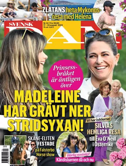 Läs Tidningen 16 August 2023 Svensk Damtidning Med Readly Den
