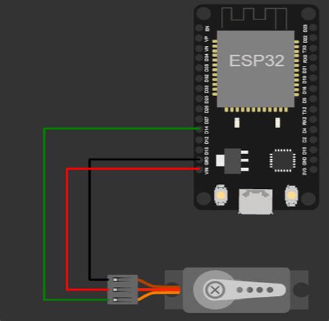 interfacing esp32 with sg90 servo motor esp32