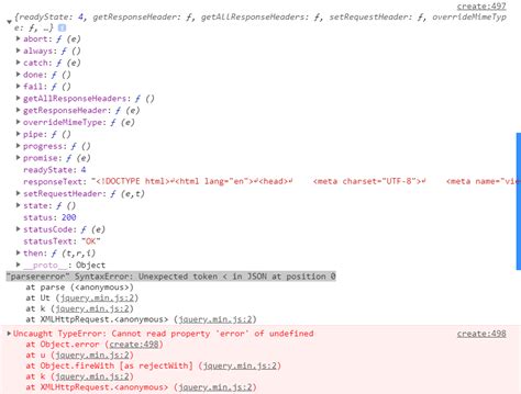 javascript parsererror syntaxerror unexpected token