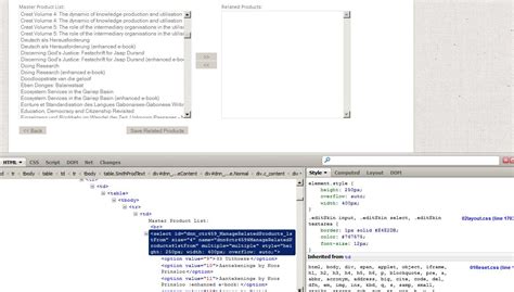 html horizontal scrollbar not working on select tag stack overflow