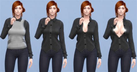 undressable pack shirt panties downloads the sims 4 loverslab
