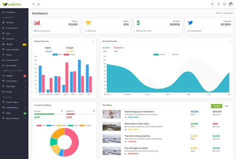 webmin react js admin dashboard template