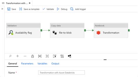 transformation with azure databricks azure data factory