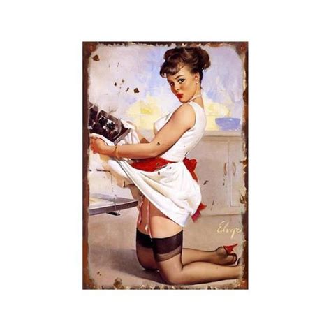 Photophore Lanterne A Bougie Rp9xn Sexy Beauties Retro Plaques Poster
