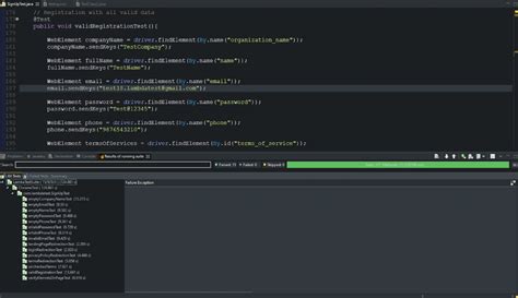 selenium java tutorial automation testing of a user sign