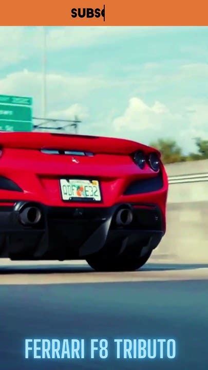 Ferrari F8 Tributo Youtube