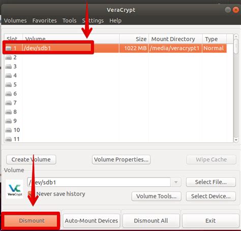 how to encrypt linux partitions with veracrypt on debian 10 vitux