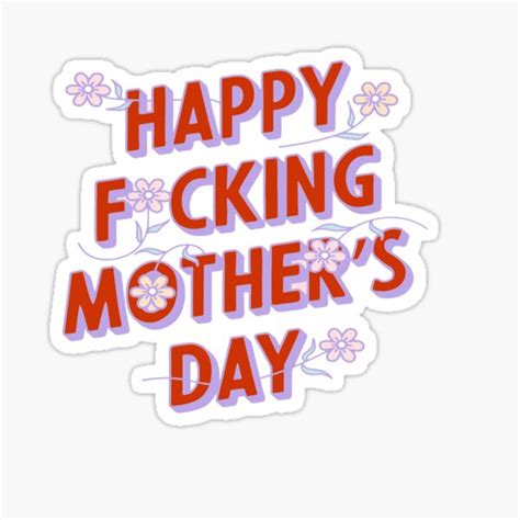 Happy Mothers Day Sticker For Sale By Your Look Redbubble
