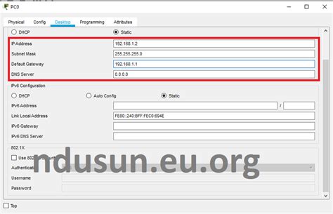 Cara Setting Dan Konfigurasi Ip Address Cisco Packet Tracer Ndusun