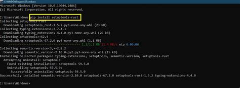 [solved] modulenotfounderror no module named setuptools rust