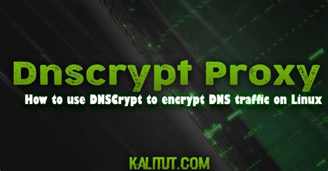 dnscrypt proxy how to encrypt dns traffic to prevent mitm attacks