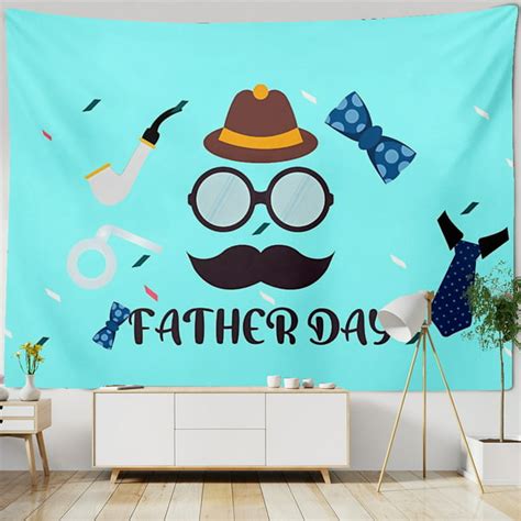 Kingque Happy Fathers Day Banner Backdrop Happy Fathers Day Banners