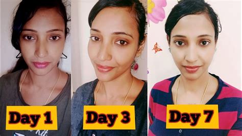 Skin Whitening 7 Days Challenge Skin Whitening Secrets Youtube
