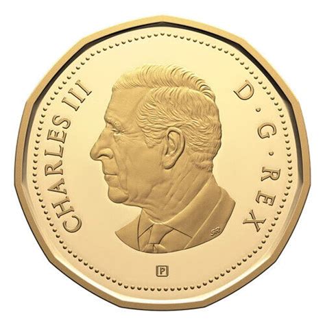 Canada 2024 King Charles Iii 99 99 Proof Silver Gold Plated Loonie