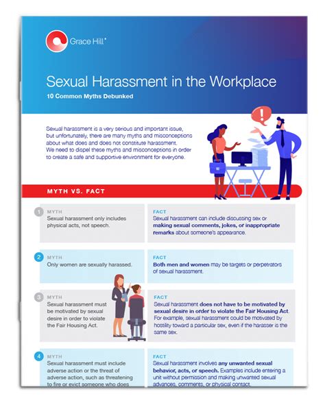 Sexual Harassment Myths Infographic Mock Up