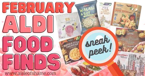 All The Best Aldi Food Finds Coming In February