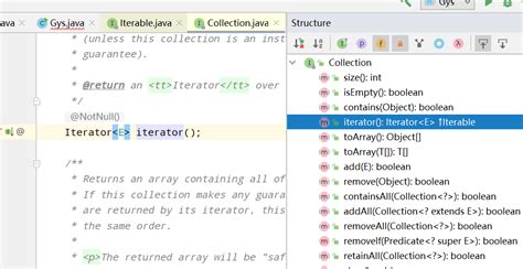 how to realize the function of java iterator iterator