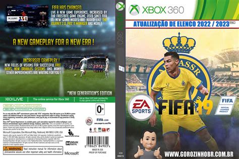 Fifa 19 AtualizaÇÃo Elenco 2022 2023 Xbox 360 Rgh Gorozinhobr