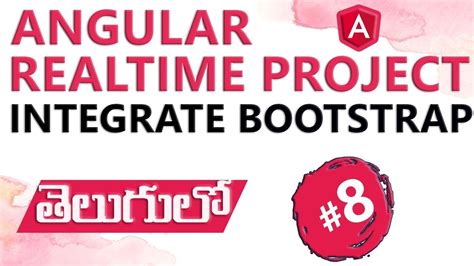 how to integrate angular application with bootstrap youtube