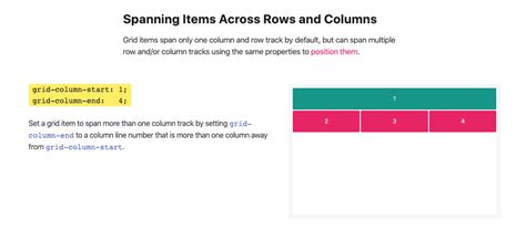 css grid layout spanning by rows and columns stack overflow hot sex