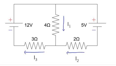 Determine The Current Through Each Resistor In The Circuit Shown Below