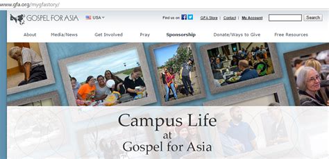 pastors endorsement page missing at gospel for asia s