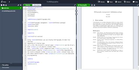 using bibliographies on overleaf overleaf online latex editor