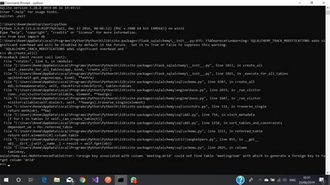 python sqlalchemy foreign key could not find table stack overflow